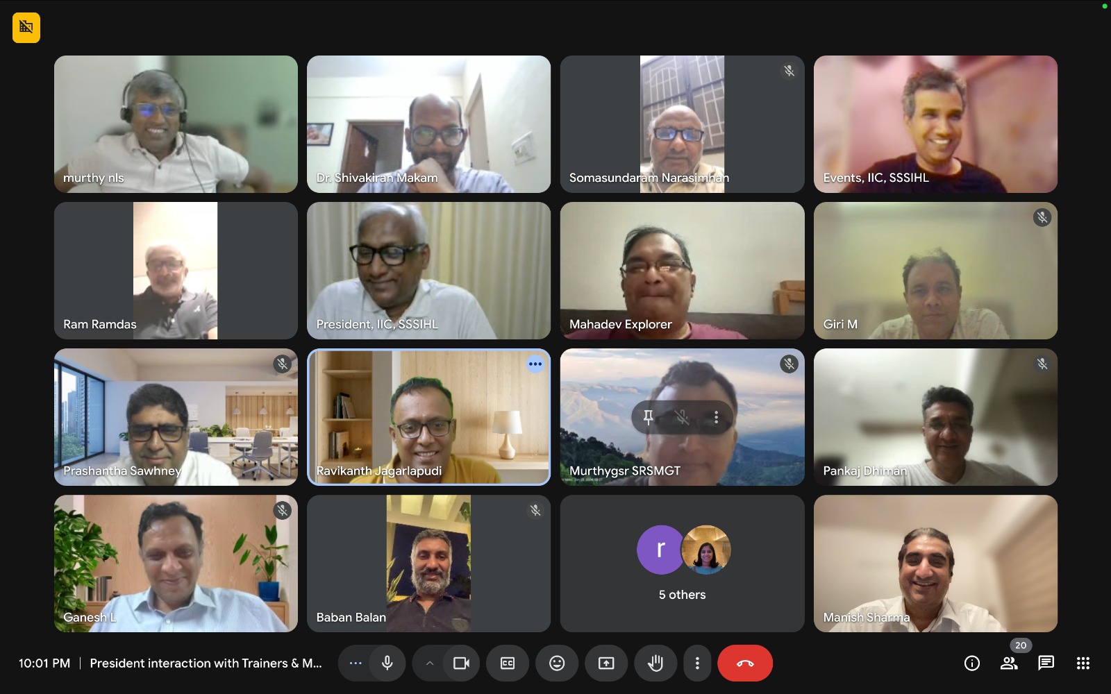 🌟 SPARKLAB 1.0 - Mentors Meetup: Igniting the Spirit of Innovation - SSSIHL-IIC Microsite